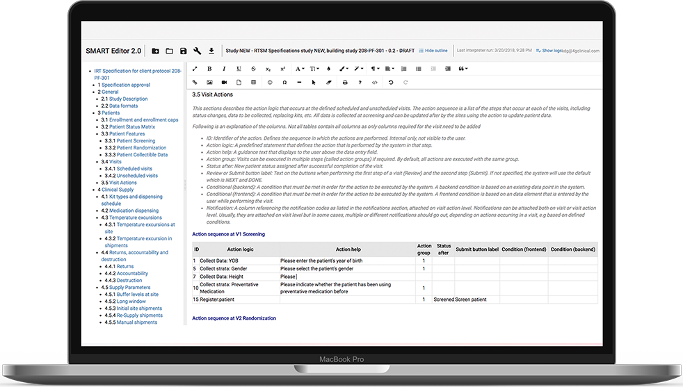 Prancer RTSM | 4G Clinical