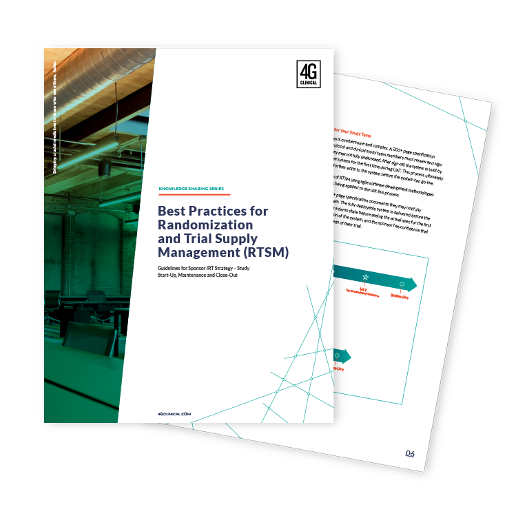 RTSM Best Practices | Resources | 4G Clinical